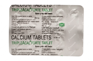 Tripleacal New Forte 300 Mg Tablet 10 - Uses, Side Effects, Dosage ...