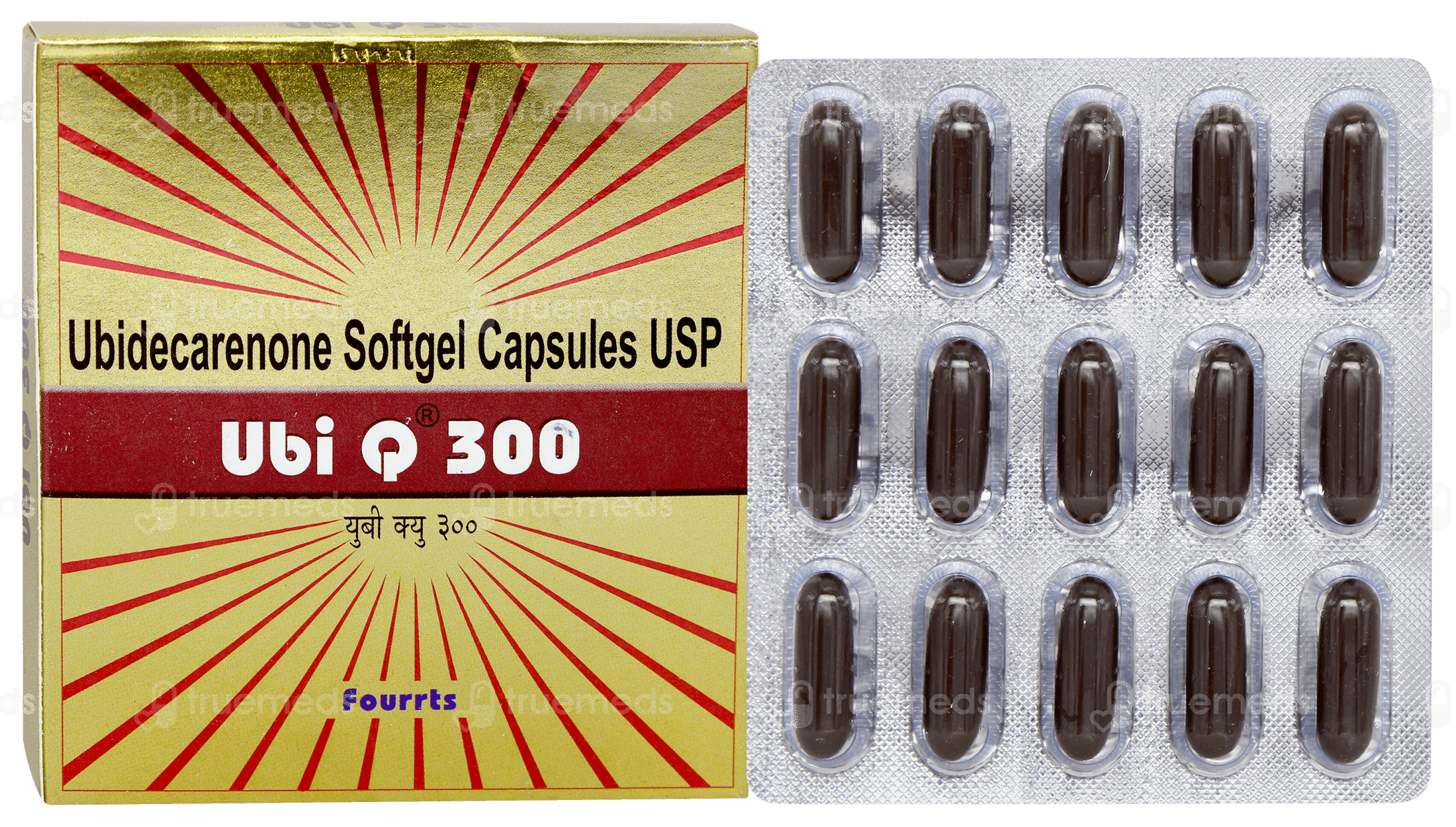 Ubiq 300 Mg Capsule 15 - Uses, Side Effects, Dosage, Price | Truemeds