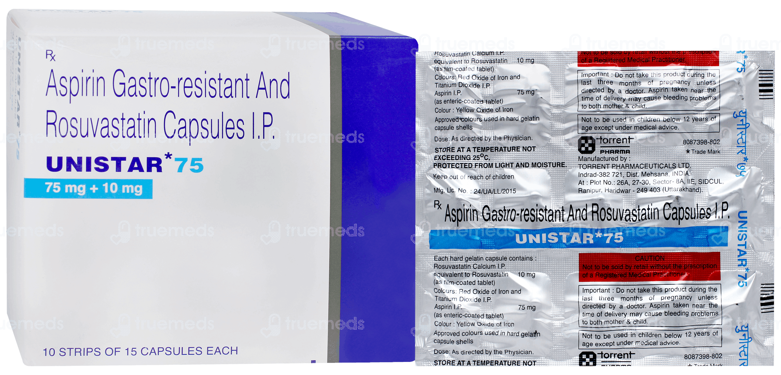 Unistar 75 Capsule – Myocardial Infarction Treatment