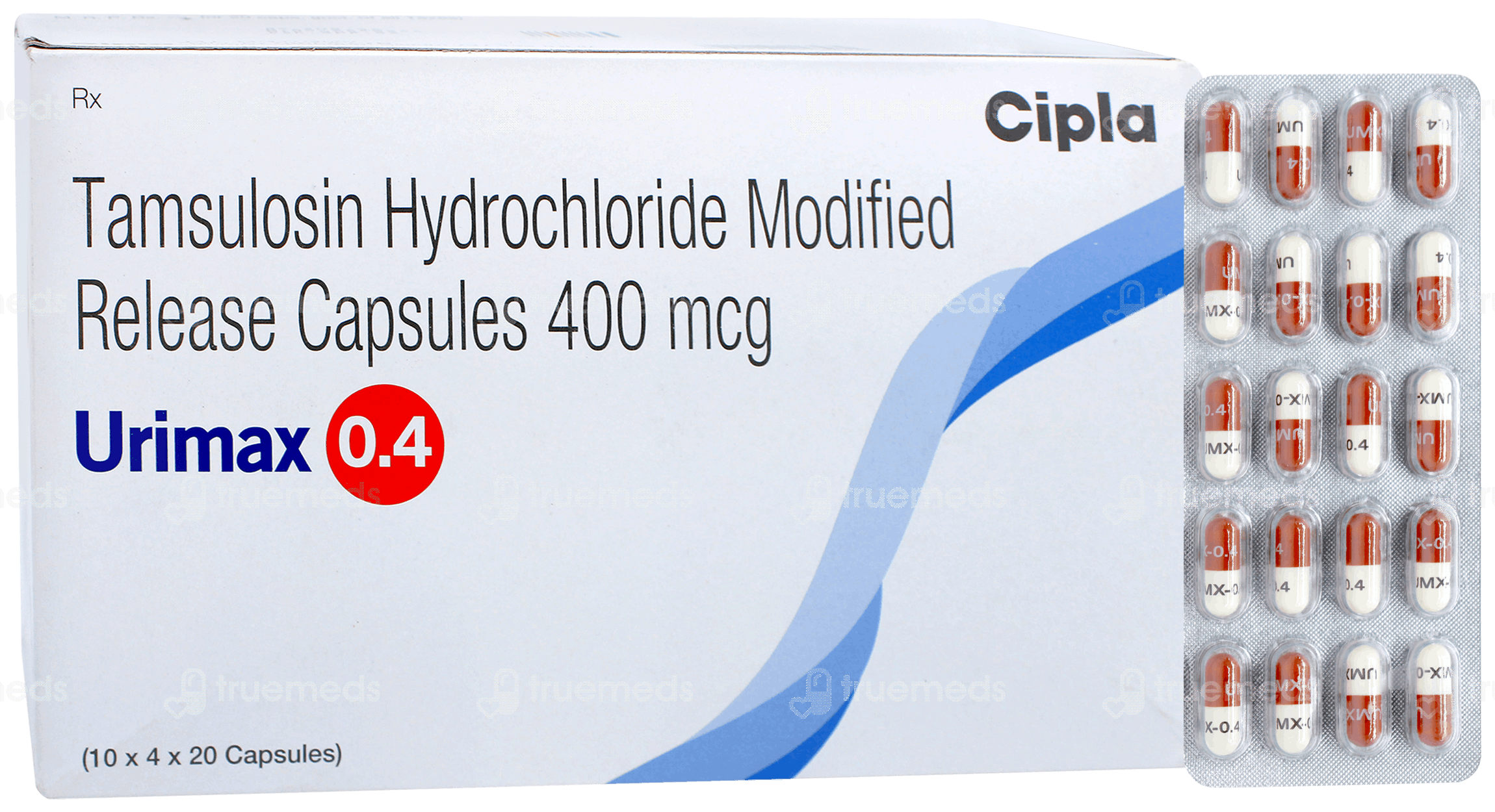 Urimax 0.4 Capsule – Manage Benign Prostatic Hyperplasia (BPH)