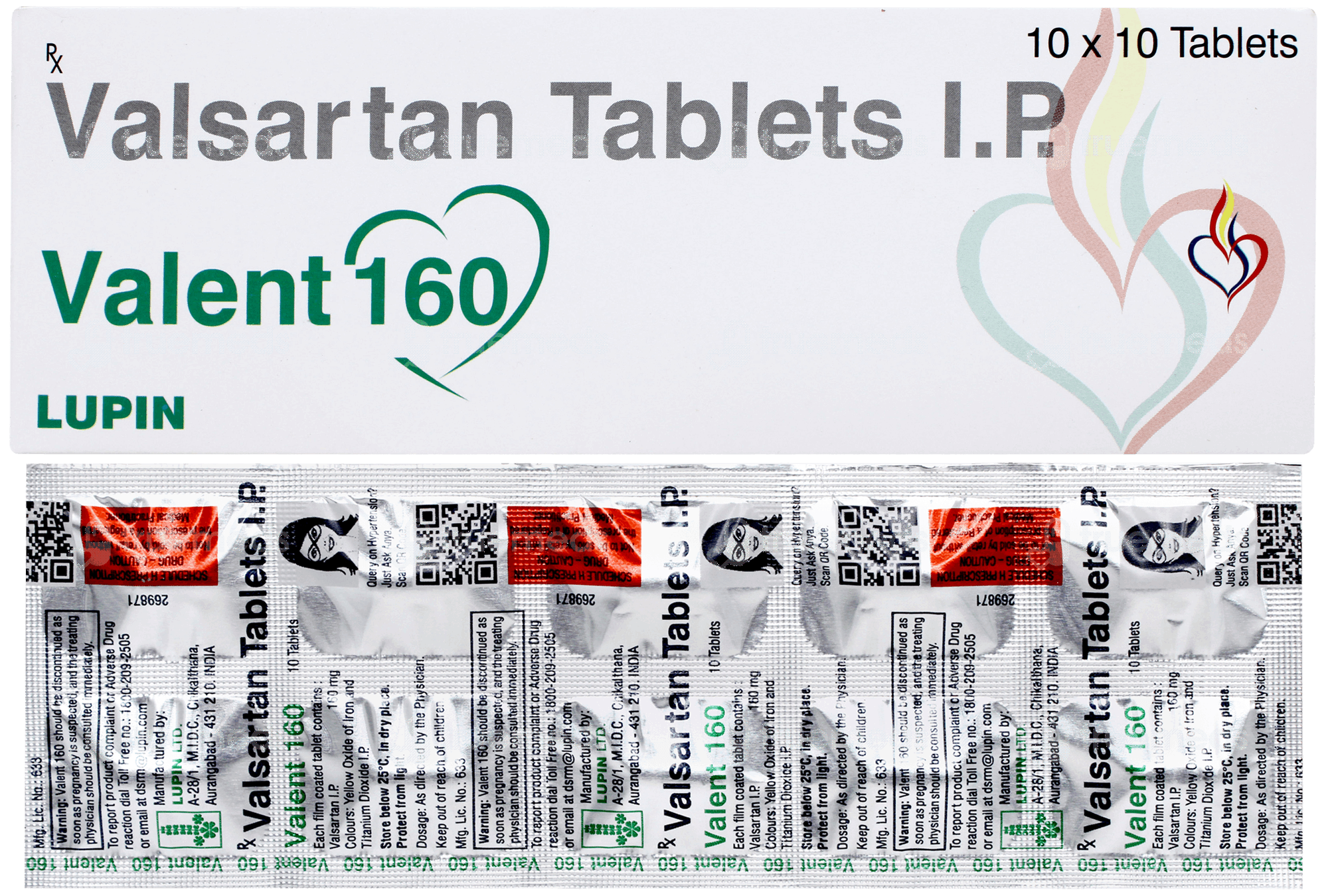 Valent 160 MG | Order Valent 160 MG Tablet Online at Truemeds