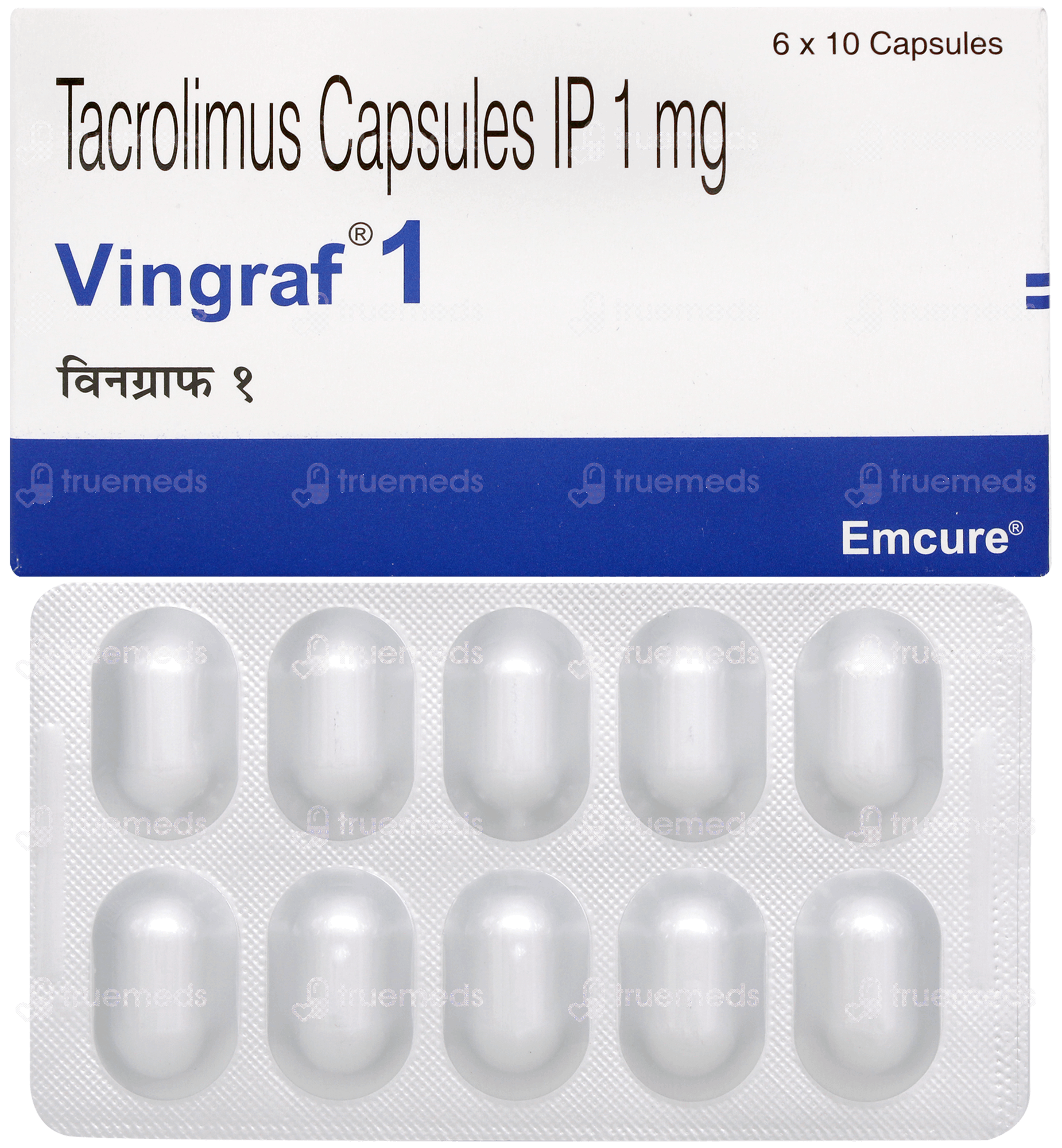 Vingraf 1 MG | Order Vingraf 1 MG Capsule Online at Truemeds