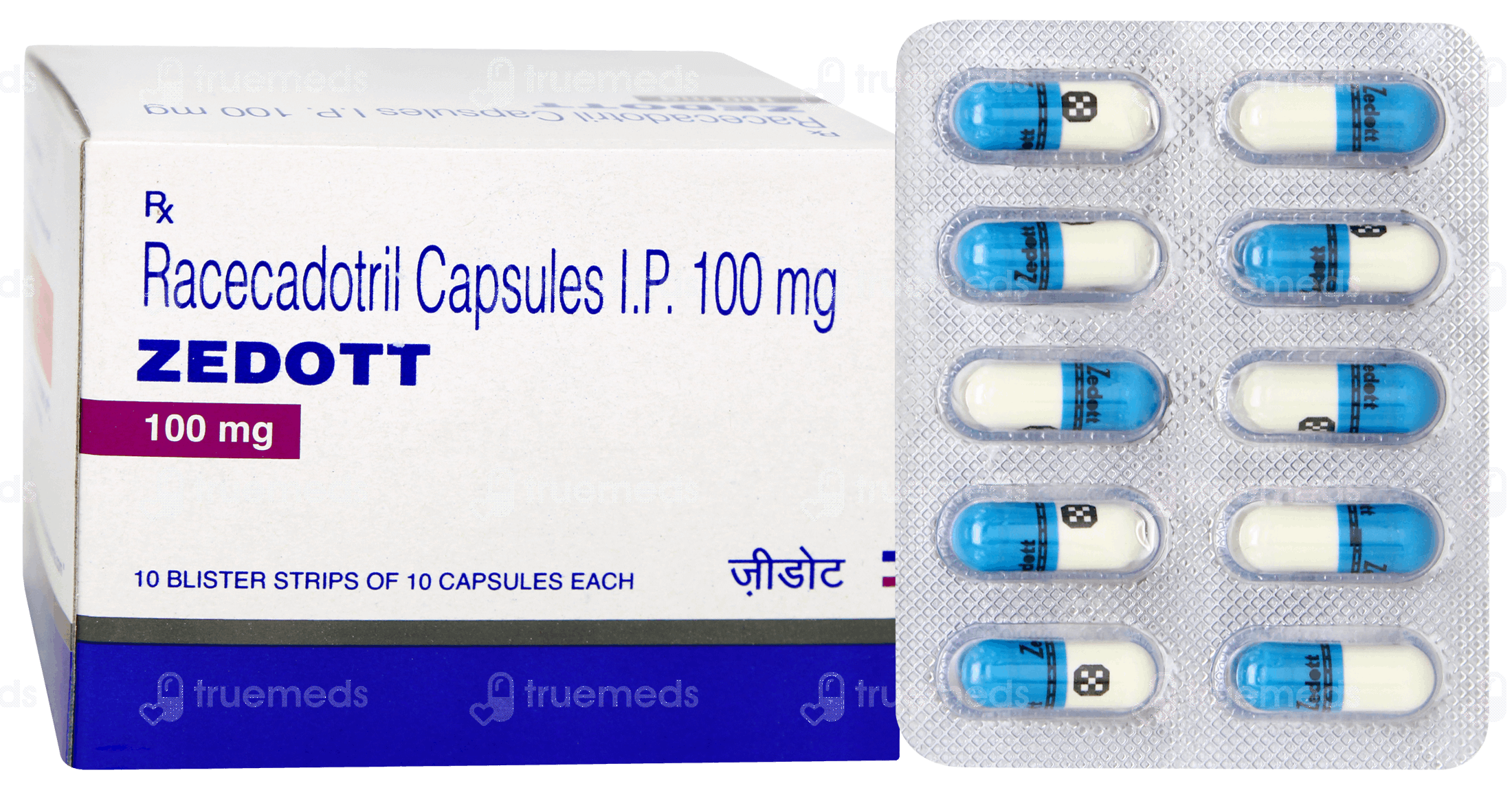 Zedott 100 Mg Capsule 10 - Uses, Side Effects, Dosage, Price | Truemeds