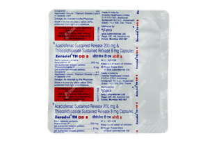 Zerodol Th Od 8200 Mg Capsule Sr 5 - Uses, Side Effects, Dosage, Price ...