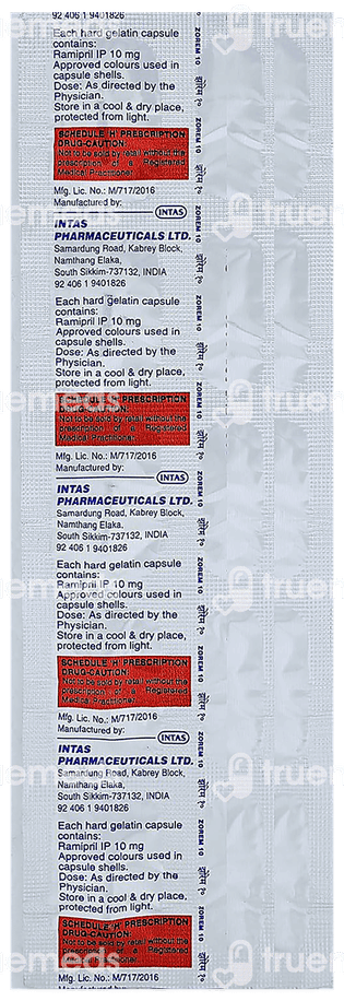 Zorem 10 MG | Order Zorem 10 MG Capsule Online at Truemeds