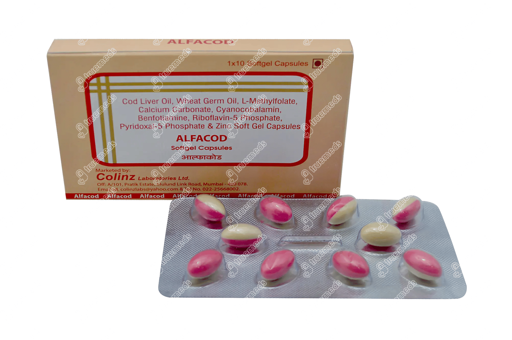 ALFACOD CAPSULE 10 - Uses, Side Effects, Dosage, Price | Truemeds