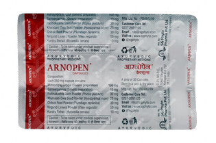 Arnopen Capsule 30 - Uses, Side Effects, Dosage, Price | Truemeds