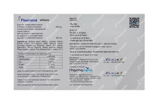 Flexinova Capsule 10 - Uses, Side Effects, Dosage, Price | Truemeds