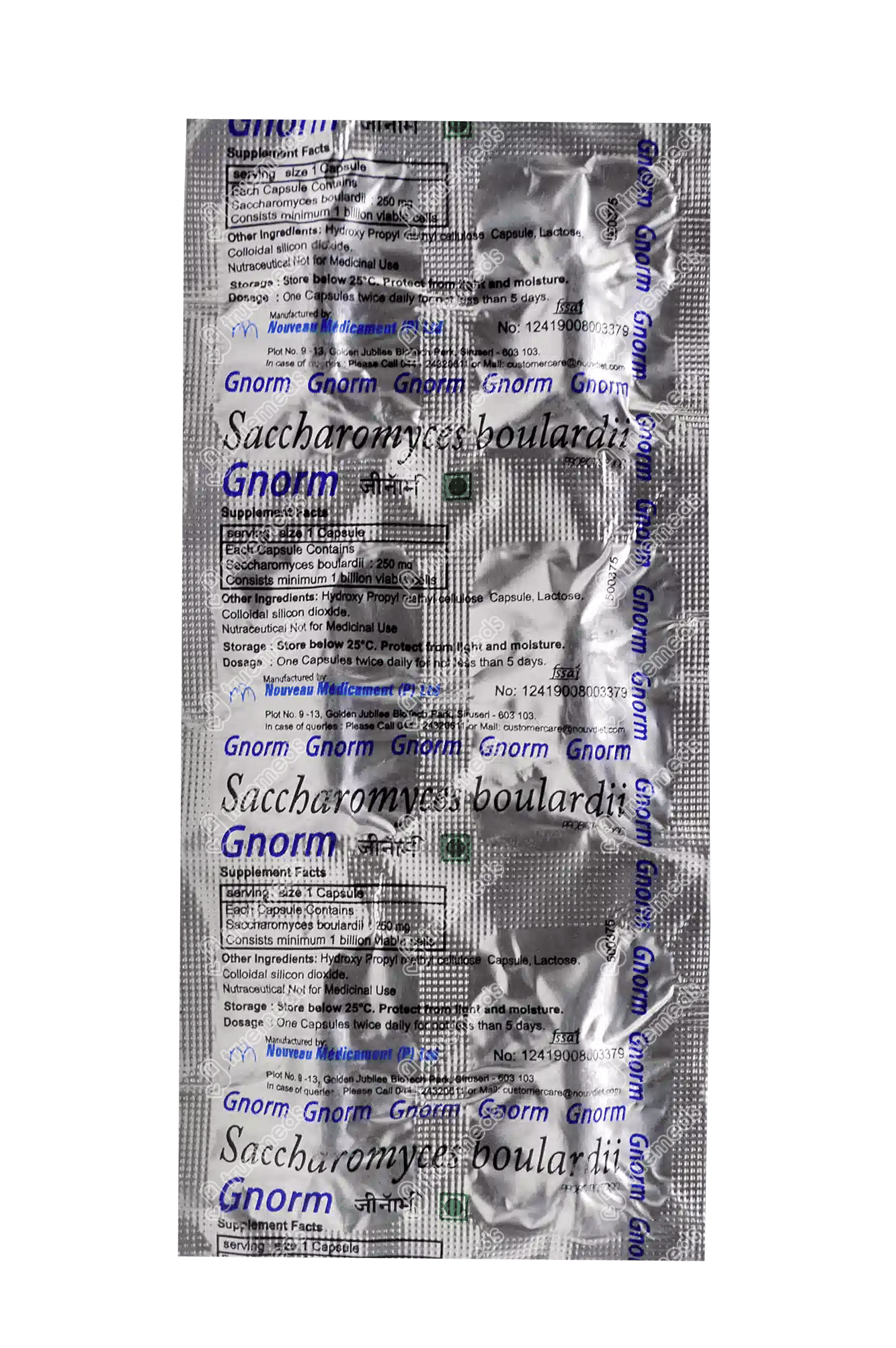 Gnorm Capsule | Order GNORM CAPSULE 6 Online at Truemeds