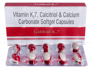 Goldcal K27 Softgel Capsule 10 - Uses, Side Effects, Dosage, Price | Truemeds