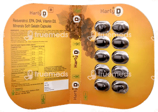 Harty D Light Capsule 10 - Uses, Side Effects, Dosage, Price | Truemeds