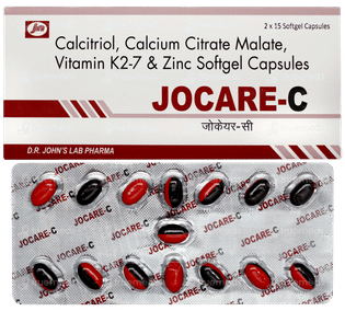 Jocare C Capsule 15 - Uses, Side Effects, Dosage, Price | Truemeds