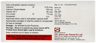 Jocare C Capsule 15 - Uses, Side Effects, Dosage, Price | Truemeds