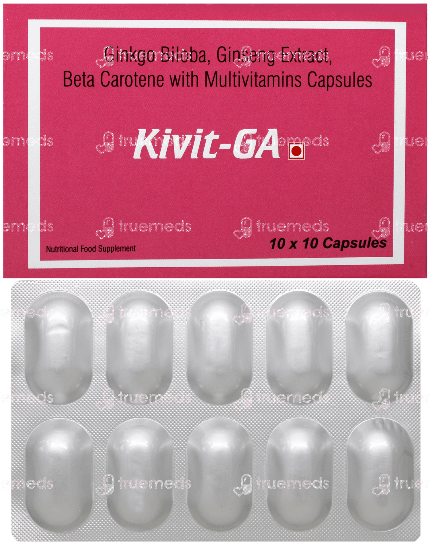 Kivit Ga Capsule 10 - Uses, Side Effects, Dosage, Price | Truemeds