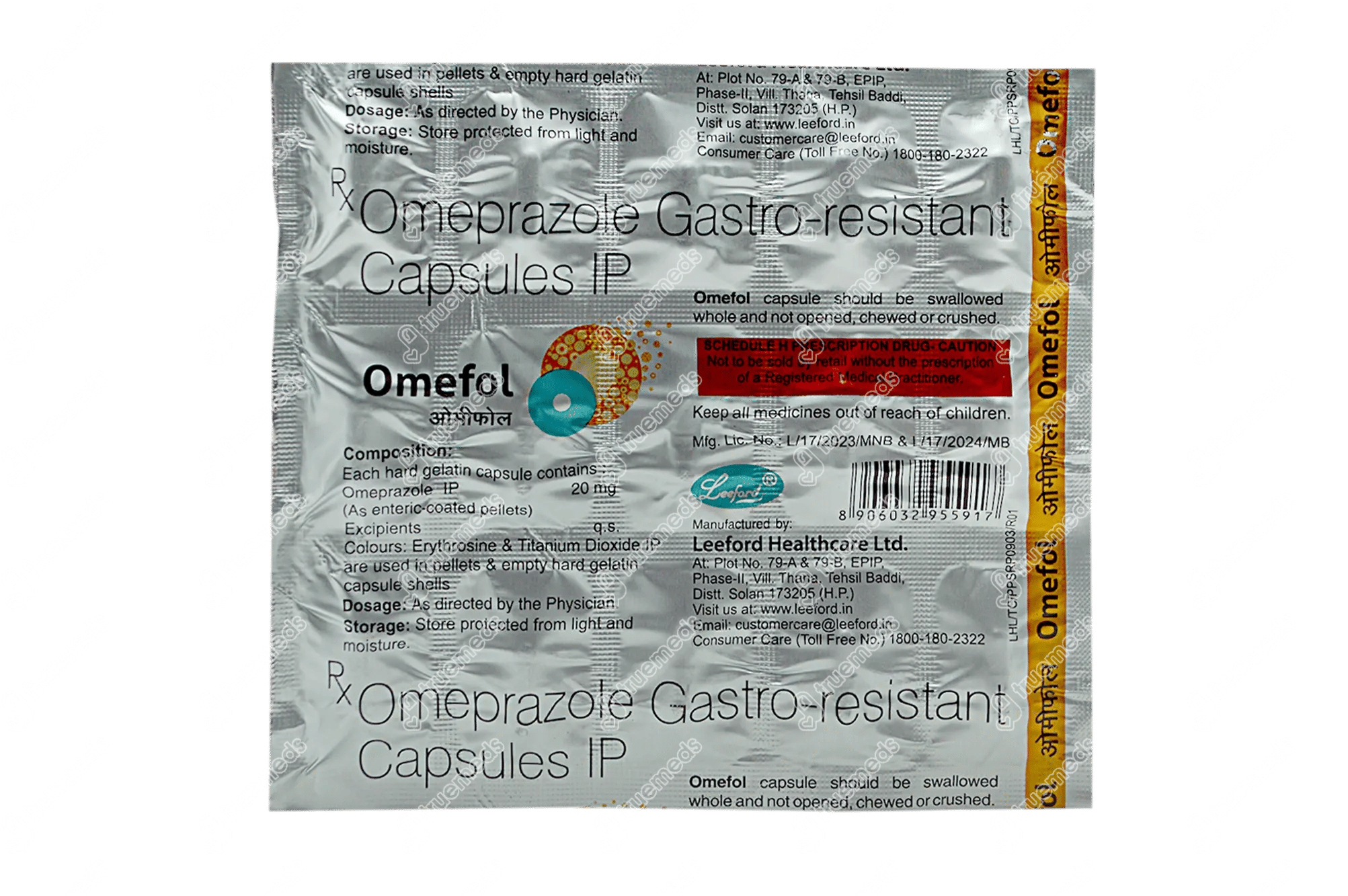 Omefol Capsule 15: Uses, Side Effects, Price & Substitutes