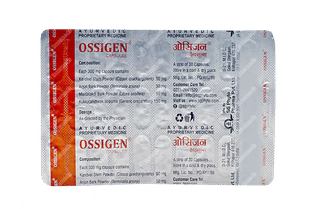 Ossigen Capsule 30 - Uses, Side Effects, Dosage, Price | Truemeds