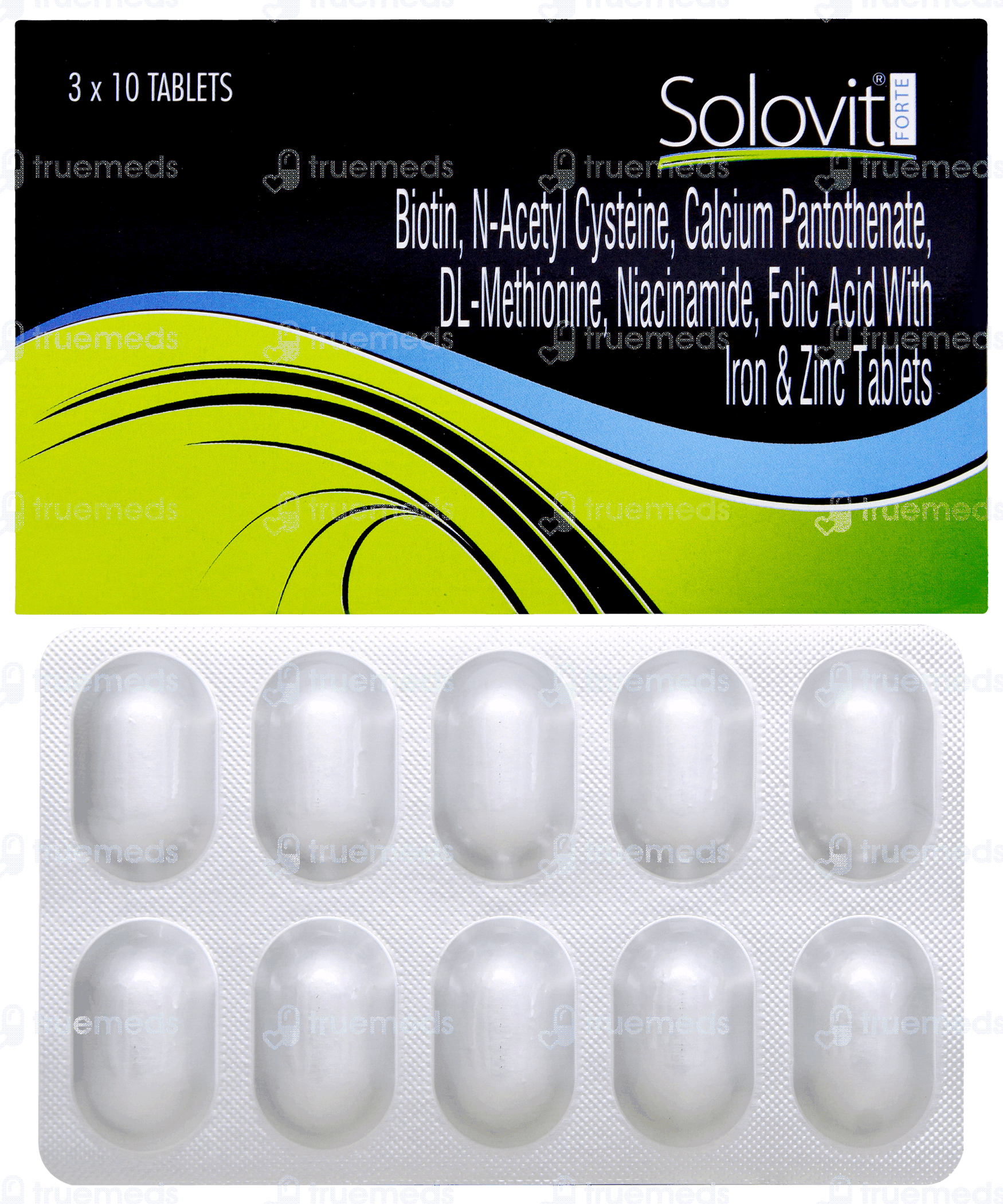 Solovit Forte Tablet 10 - Uses, Side Effects, Dosage, Price | Truemeds