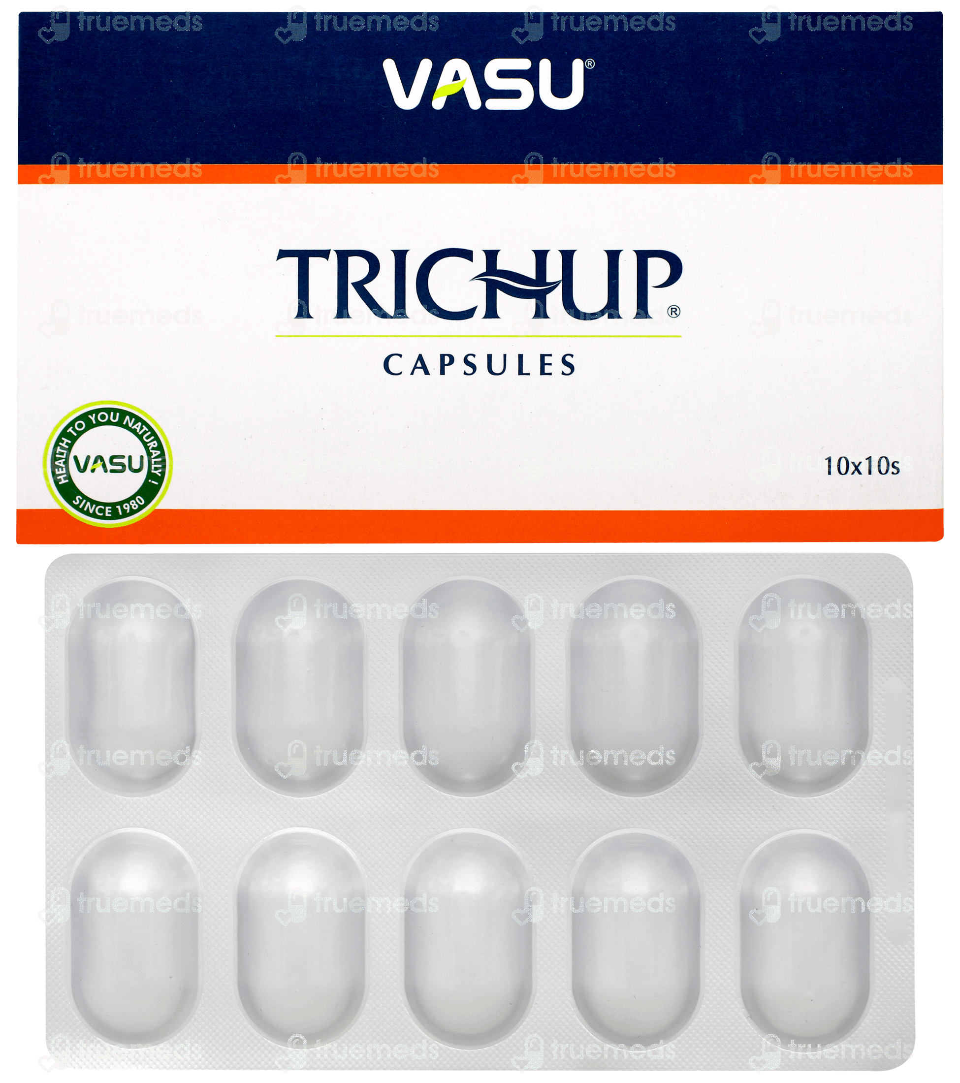 Trichup Capsule 10 - Uses, Side Effects, Dosage, Price | Truemeds