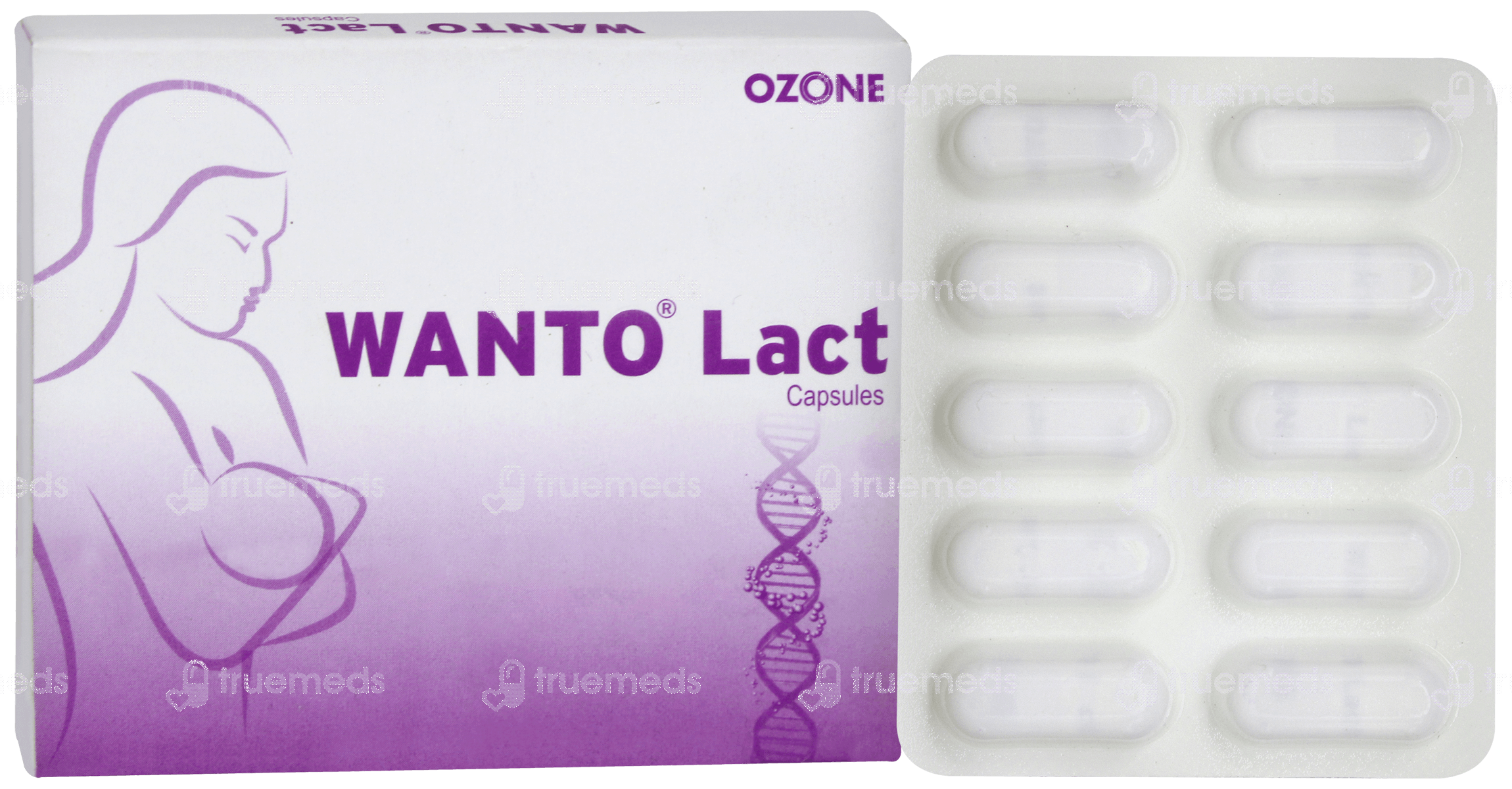 WANTO LACT CAPSULE 10 - Uses, Side Effects, Dosage, Price | Truemeds