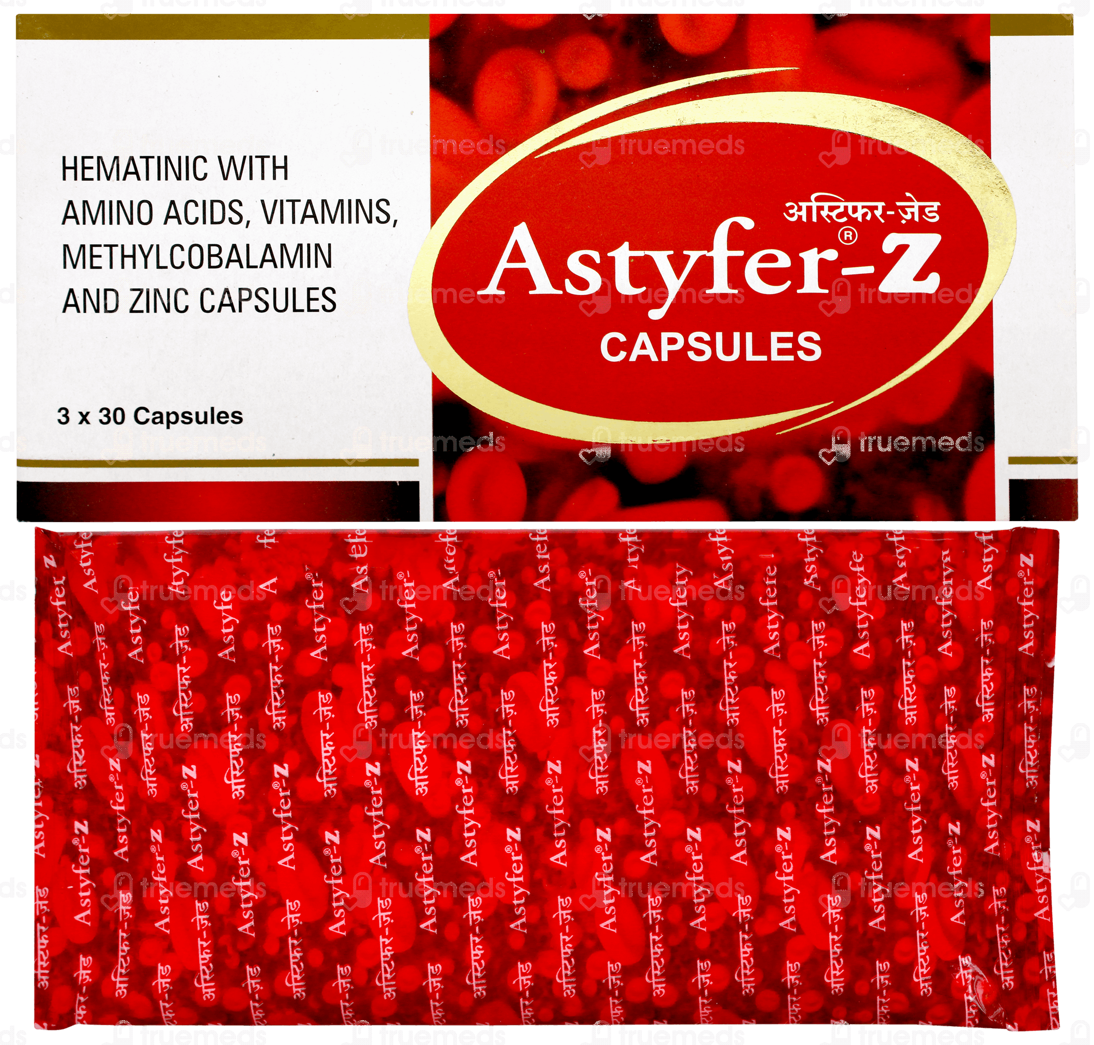 Astyfer Z Capsule 30 - Uses, Side Effects, Dosage, Price | Truemeds