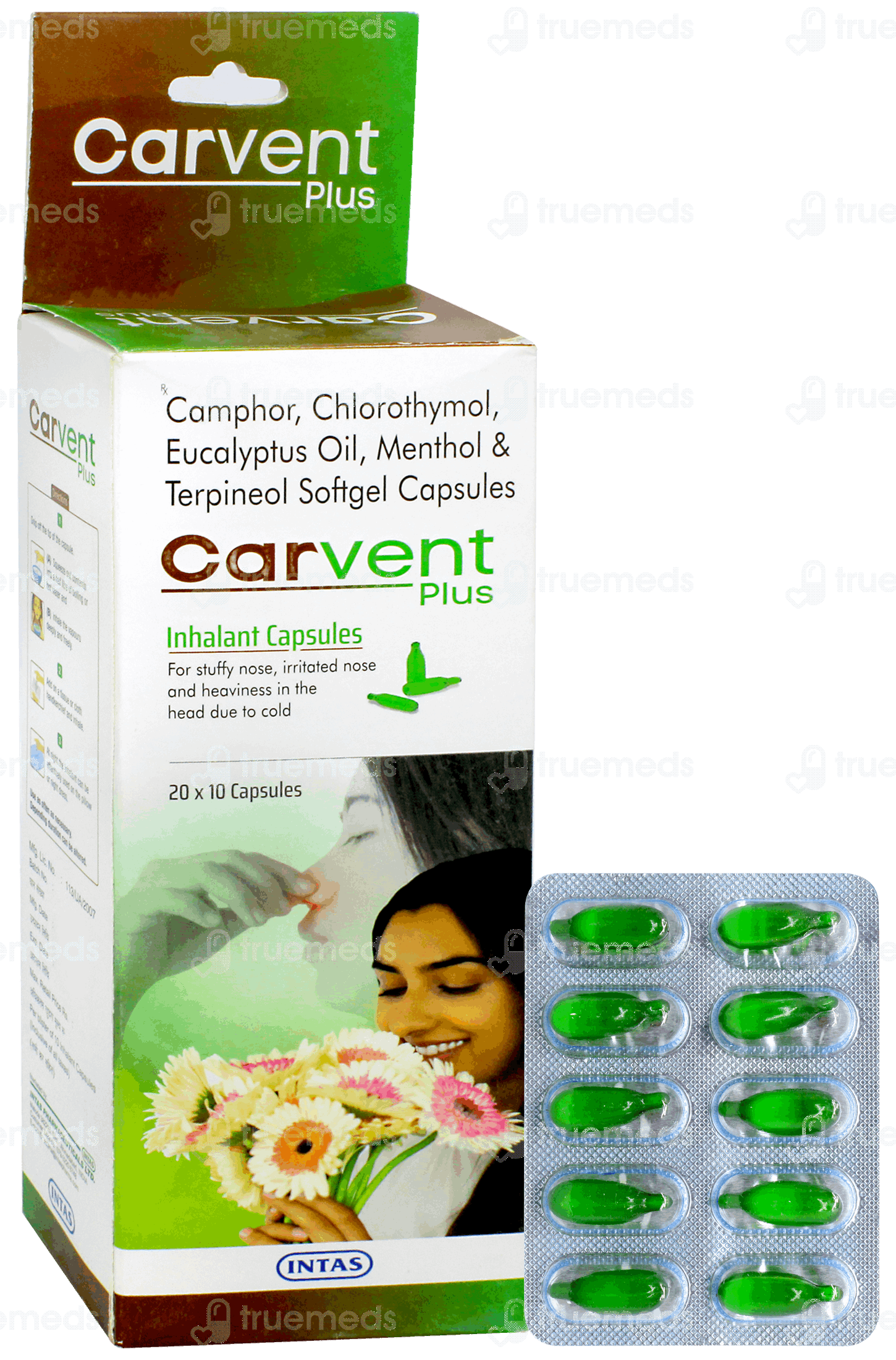 Carvent Plus Capsule 10 - Uses, Side Effects, Dosage, Price | Truemeds