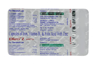 Elferri Z Capsule 30 - Uses, Side Effects, Dosage, Price | Truemeds