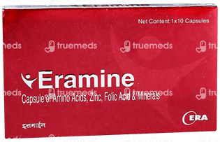 Eramine Capsule 10 - Uses, Side Effects, Dosage, Price | Truemeds