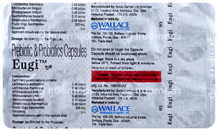 Eugi Capsule 10 - Uses, Side Effects, Dosage, Price | Truemeds