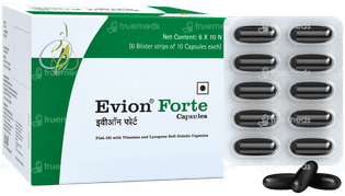 Evion Forte Capsule 10 - Uses, Side Effects, Dosage, Price | Truemeds
