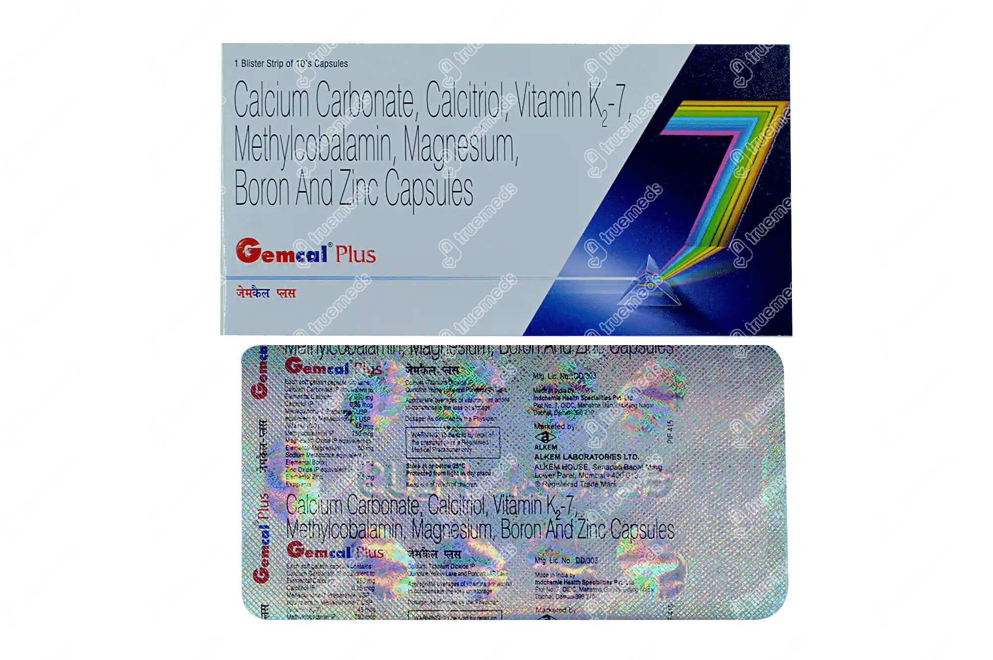 Gemcal Plus | Order Gemcal Plus Capsule Online at Truemeds