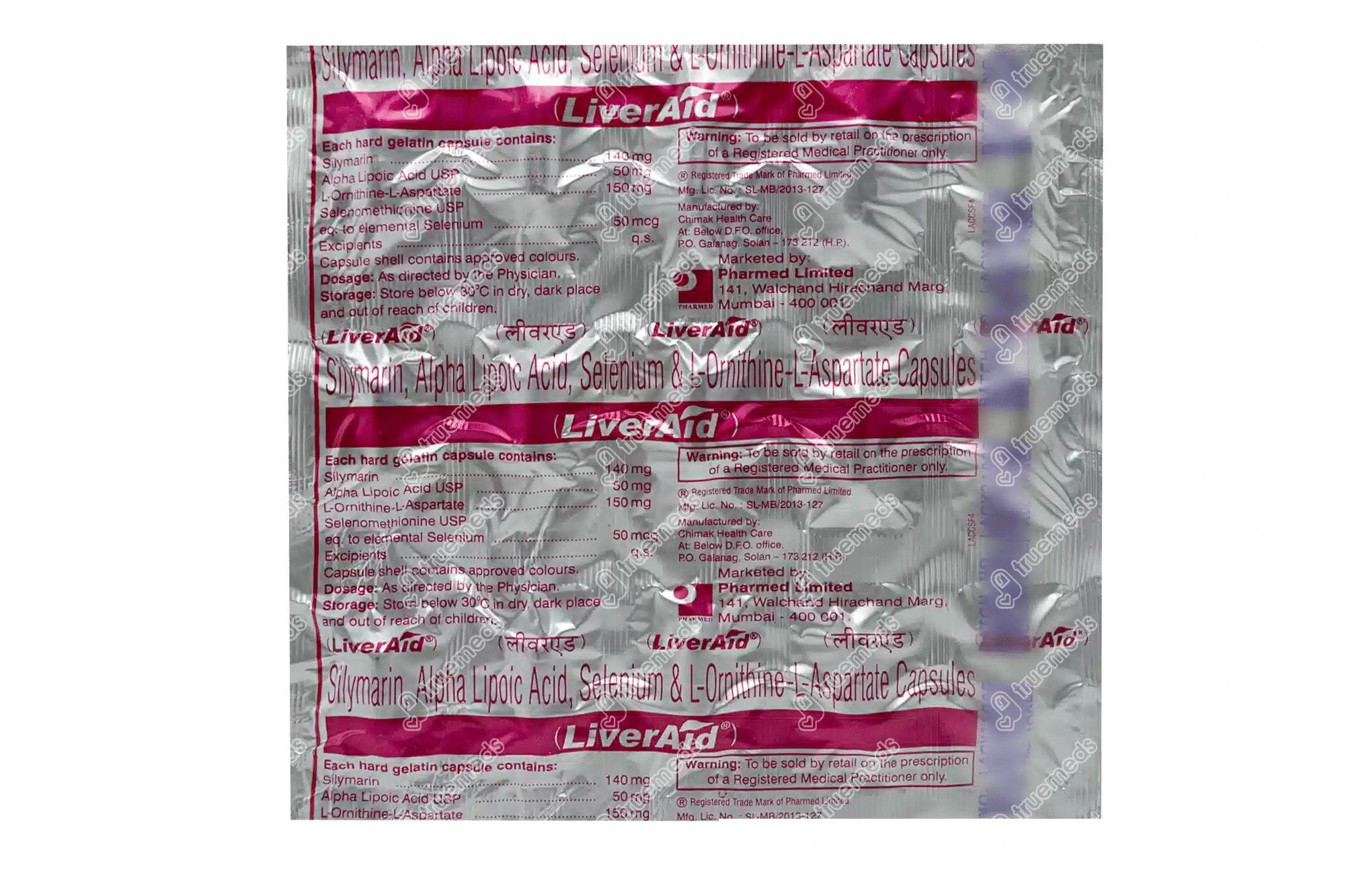 Liveraid Capsule 15 - Uses, Side Effects, Dosage, Price | Truemeds