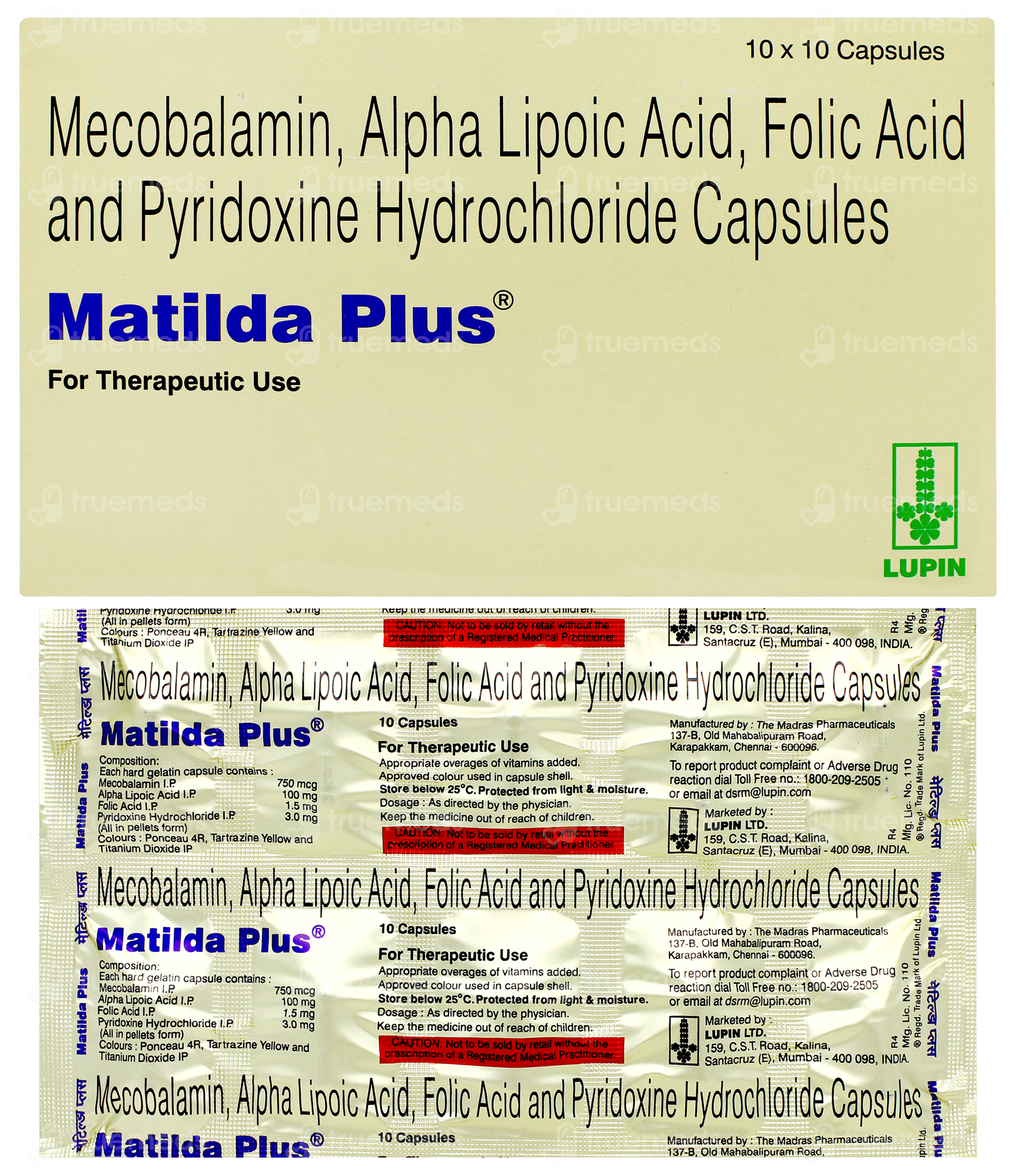 Matilda Plus | Order Matilda Plus Capsule Online at Truemeds