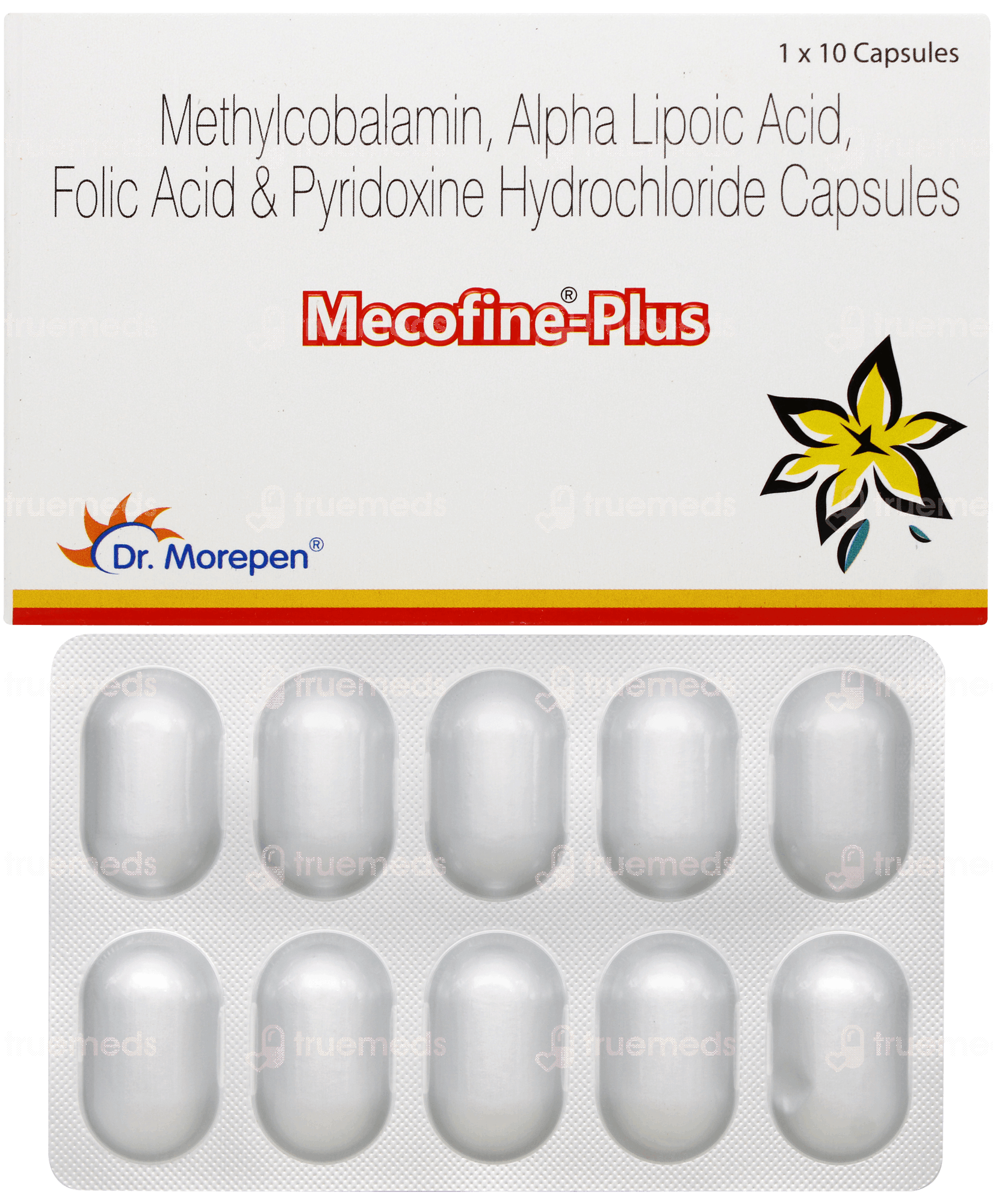 Mecofine Plus Capsule 10 - Uses, Side Effects, Dosage, Price | Truemeds