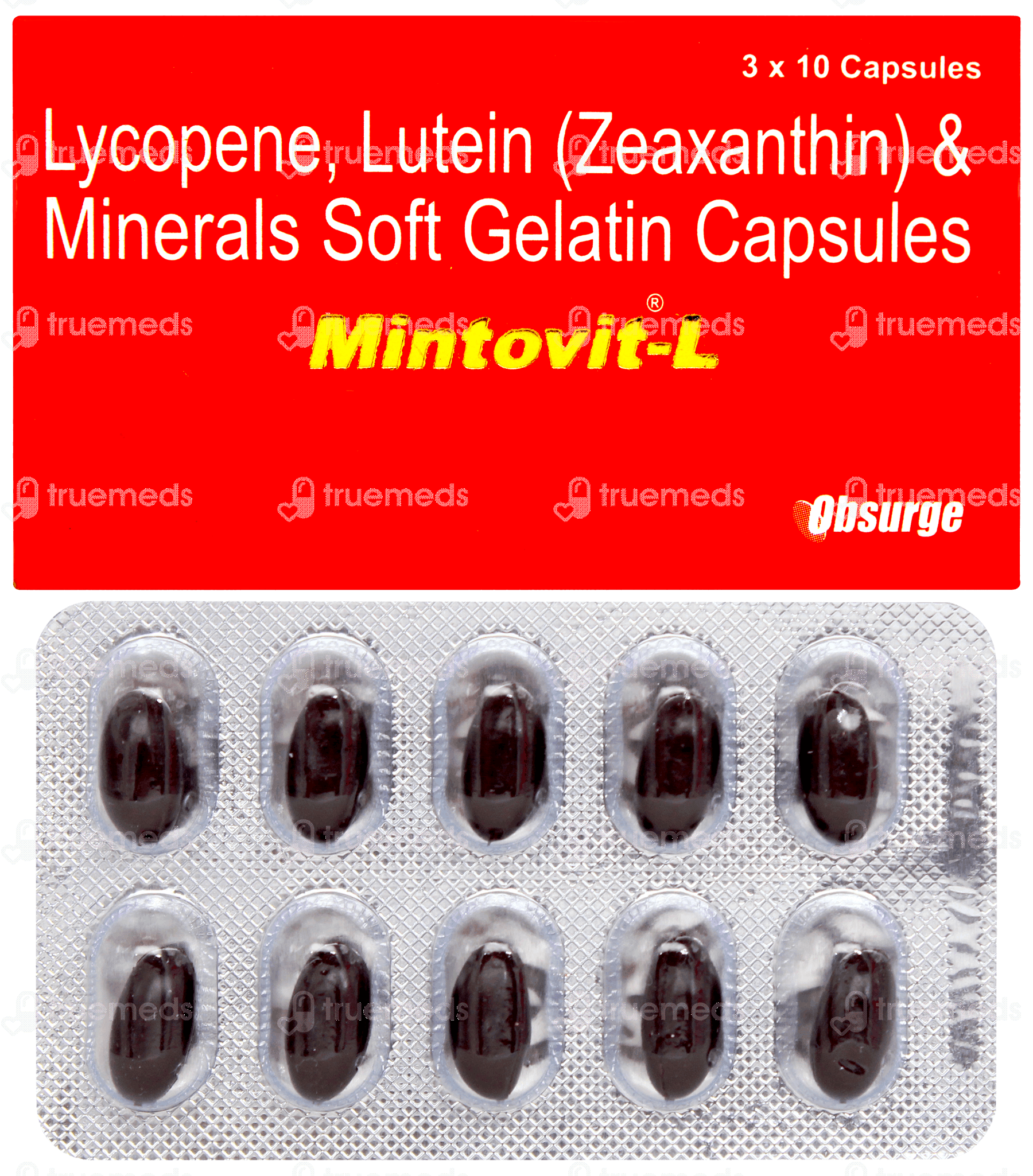 Mintovit L Capsule 10 - Uses, Side Effects, Dosage, Price | Truemeds