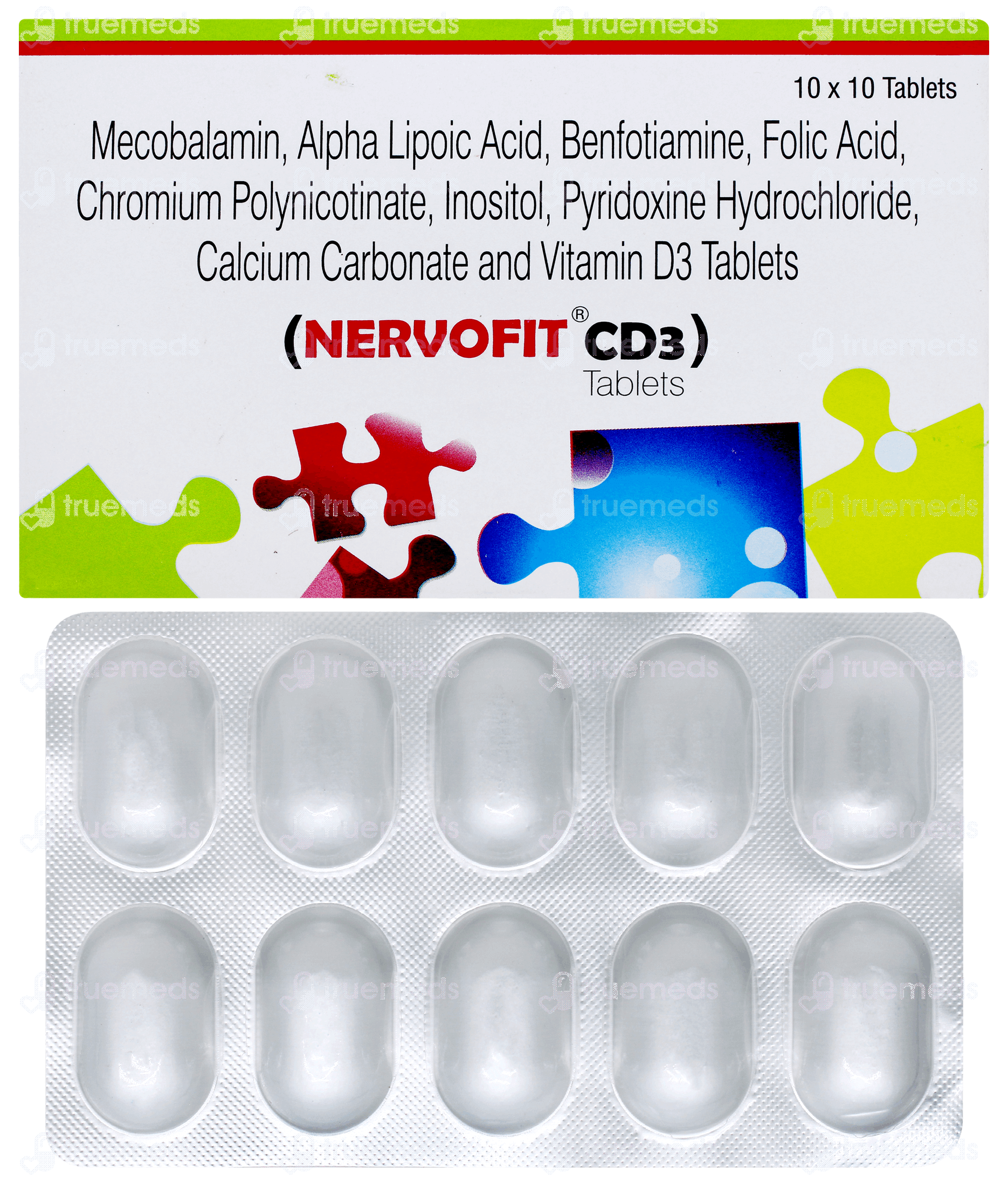 Nervofit Cd3 | Order Nervofit Cd3 Tablet Online at Truemeds