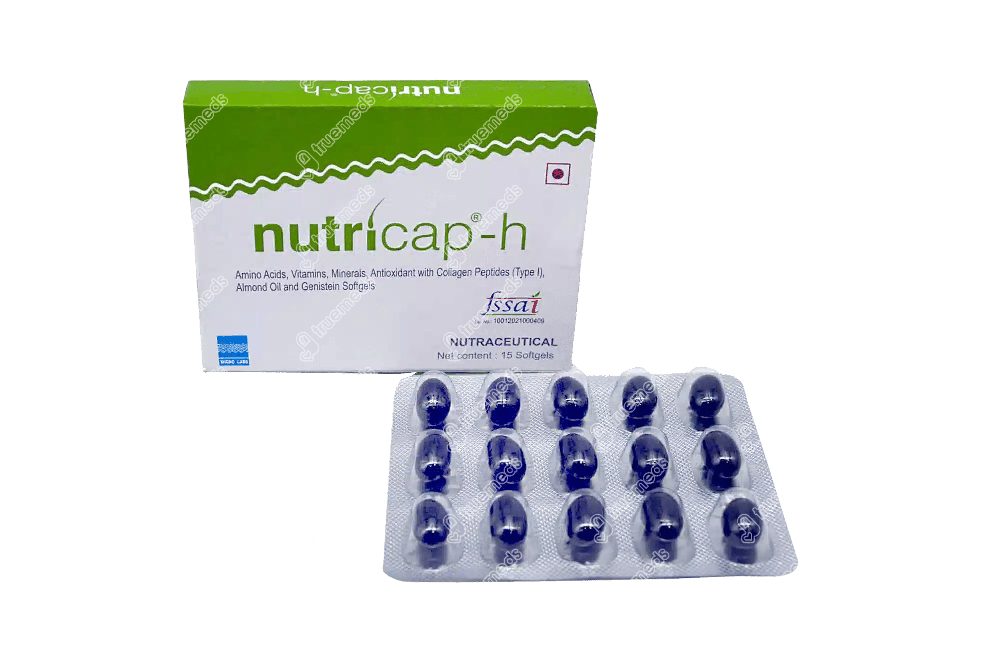 Nutricap H Capsule 15 - Uses, Side Effects, Dosage, Price | Truemeds