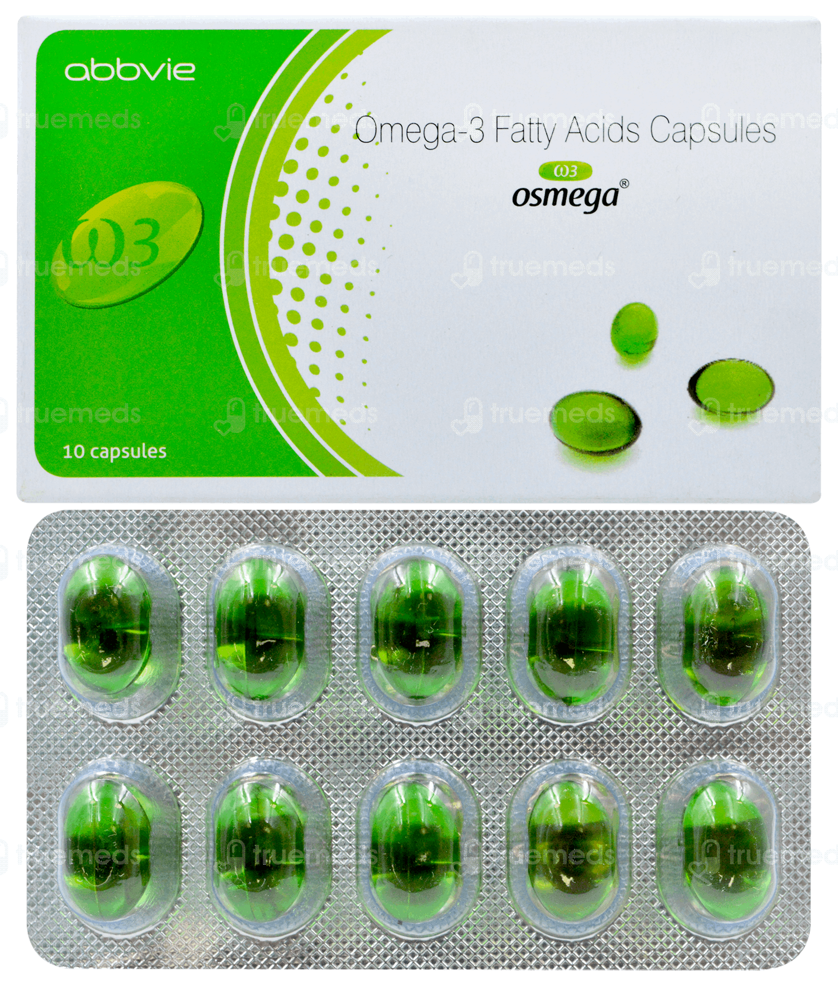 Osmega Capsule 10 - Uses, Side Effects, Dosage, Price | Truemeds