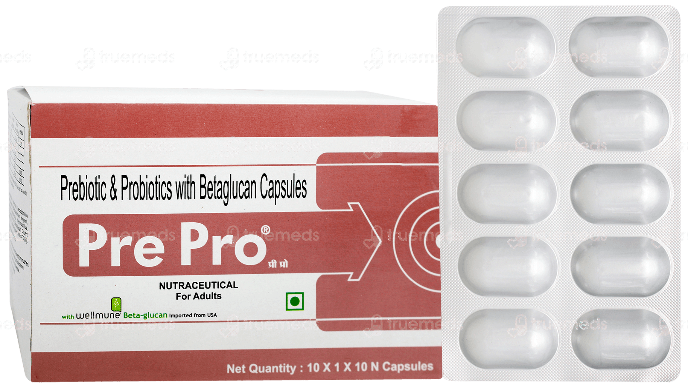 Pre Pro Capsule 10 - Uses, Side Effects, Dosage, Price | Truemeds