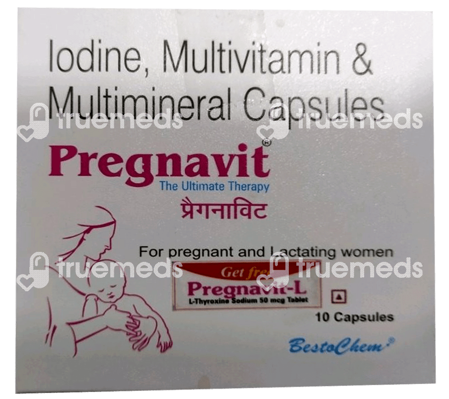 Pregnavit Capsule 10 - Uses, Side Effects, Dosage, Price | Truemeds