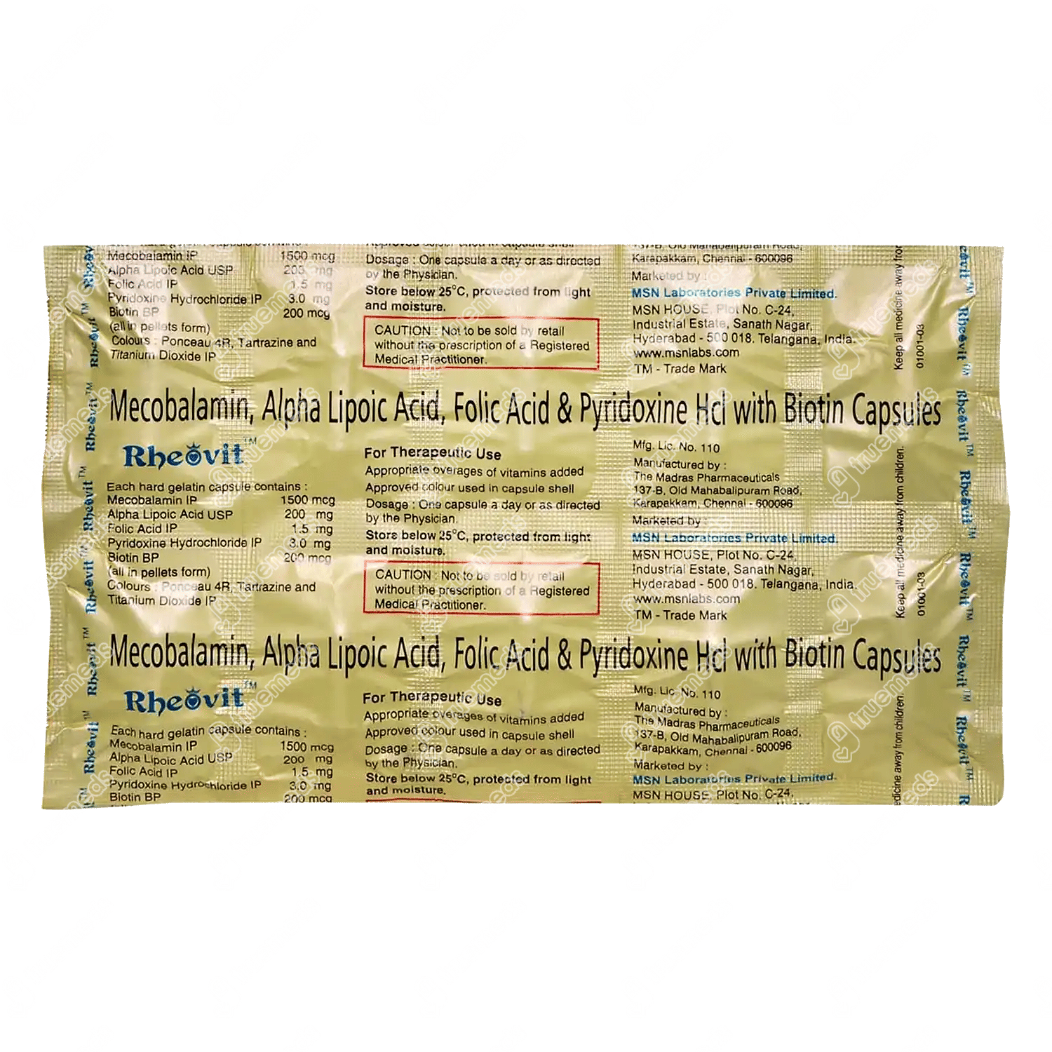 Rheovit | Order Rheovit Capsule Online at Truemeds