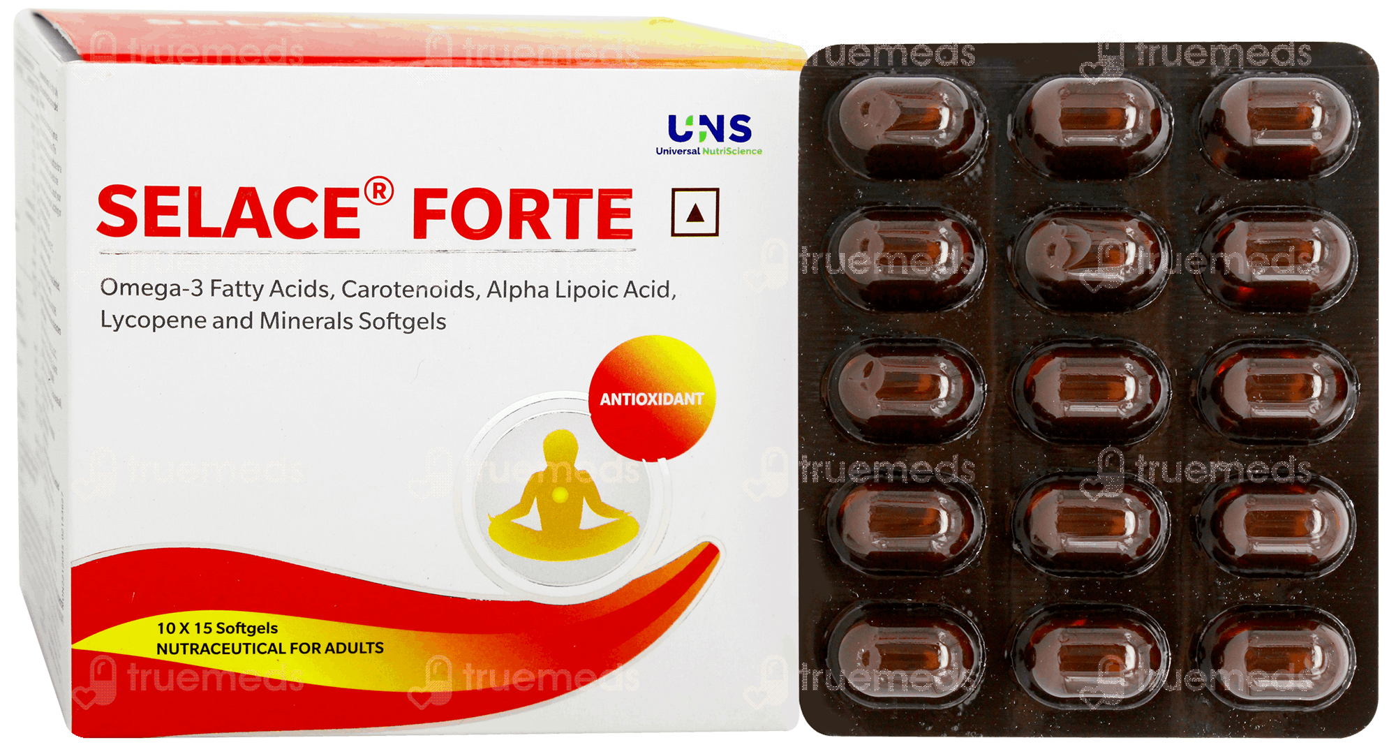 Selace Forte Capsule 15 - Uses, Side Effects, Dosage, Price | Truemeds