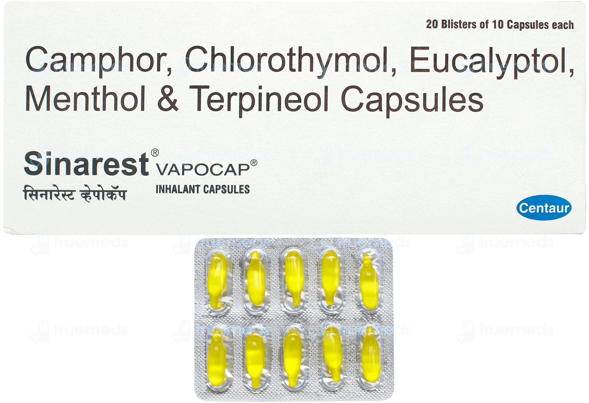 Sinarest Vapocaps | Order Sinarest Vapocaps Capsule Online at Truemeds
