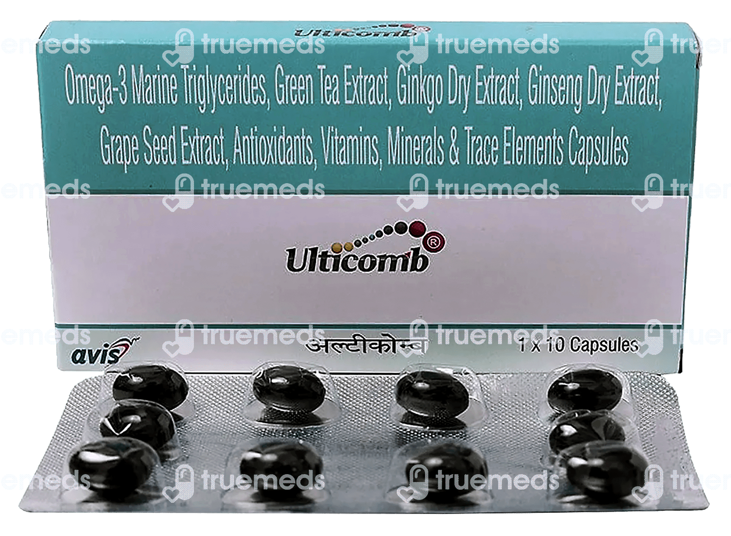 Ulticomb Capsule 10 - Uses, Side Effects, Dosage, Price | Truemeds