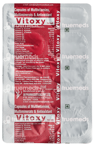 Vitoxy Capsule 10 - Uses, Side Effects, Dosage, Price | Truemeds