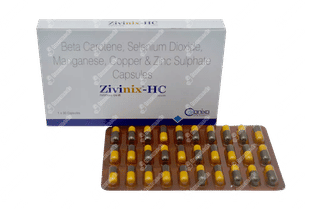 ZIVINIX HC CAPSULE 30 - Uses, Side Effects, Dosage, Price | Truemeds