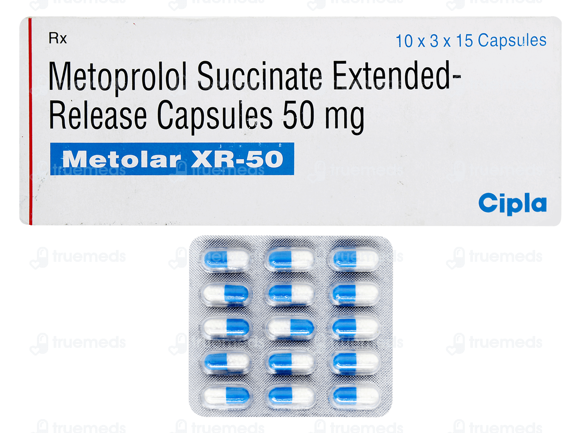 Metolar Xr 50 Capsule: Uses, Side Effects, Price & Substitutes