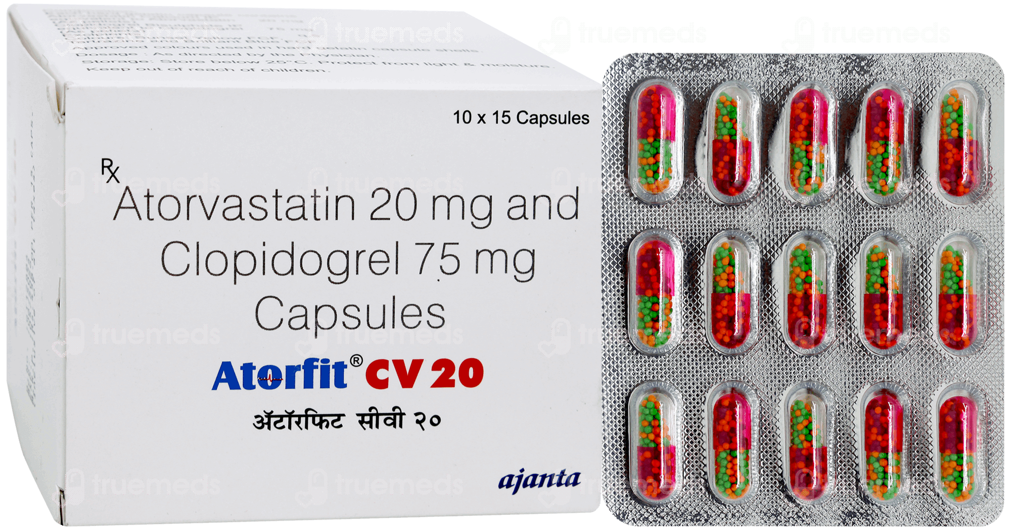 Atorfit Cv 20/75 MG | Order Atorfit Cv 20/75 MG Capsule Online at Truemeds