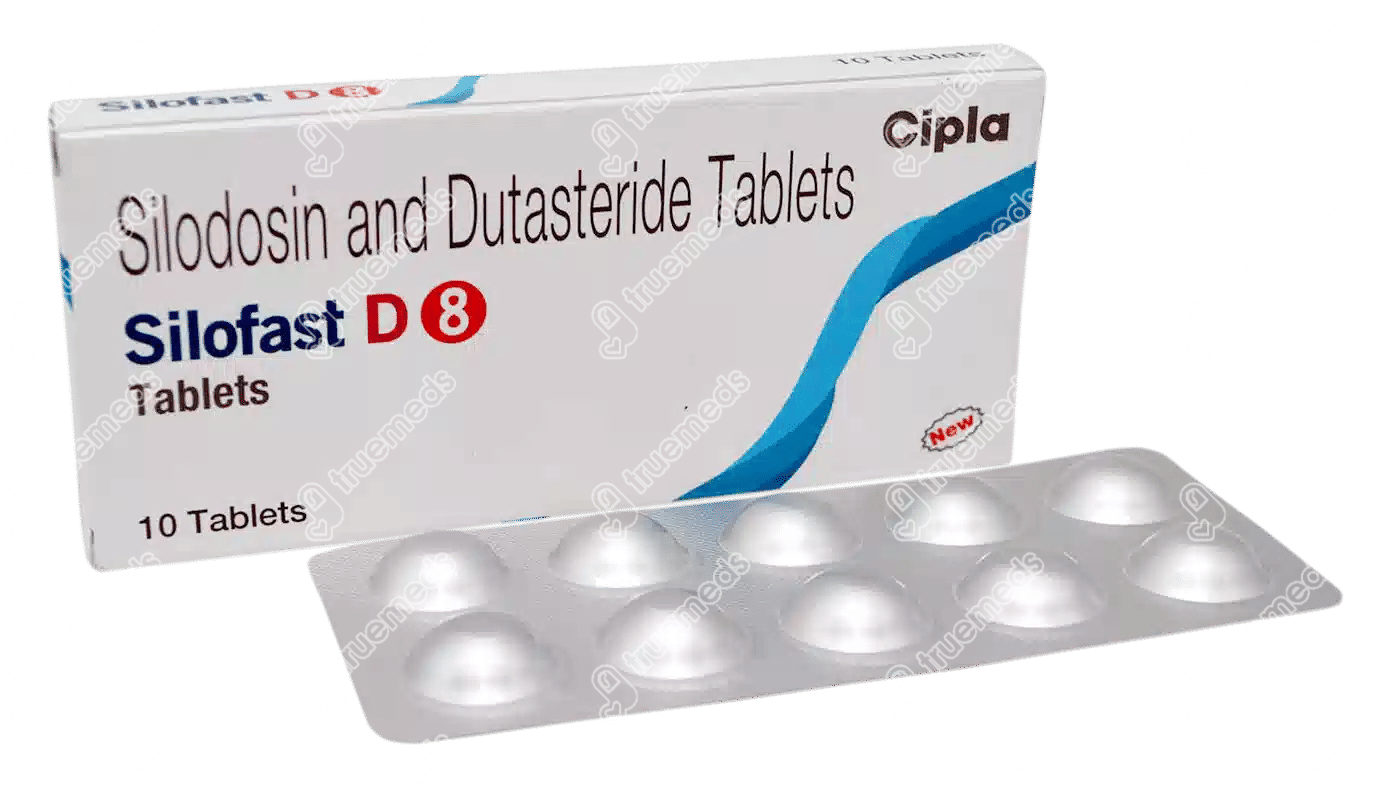 Silofast D 8/0.5 MG | Order Silofast D 8/0.5 MG Tablet Online at Truemeds