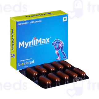 Myrlimax Capsule 10 - Uses, Side Effects, Dosage, Price | Truemeds