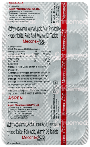 Meconex Od | Order Meconex Od Tablet Online at Truemeds